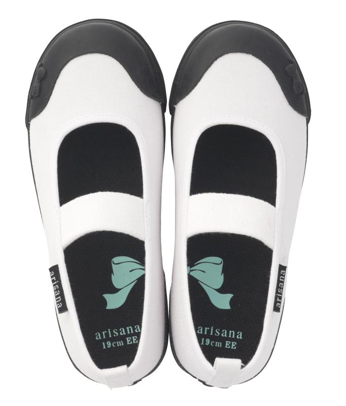 [アリサナ] 上履き 女の子 子供 幅広 小学生 キッズ スクールシューズ おしゃれ 16-24.5cmオリジナルアウトソールリボンにハートにお花、女の子の大好きを散りばめた完全オリジナル丈夫なつくりにもこだわりました。また、靴底は溝を深く...