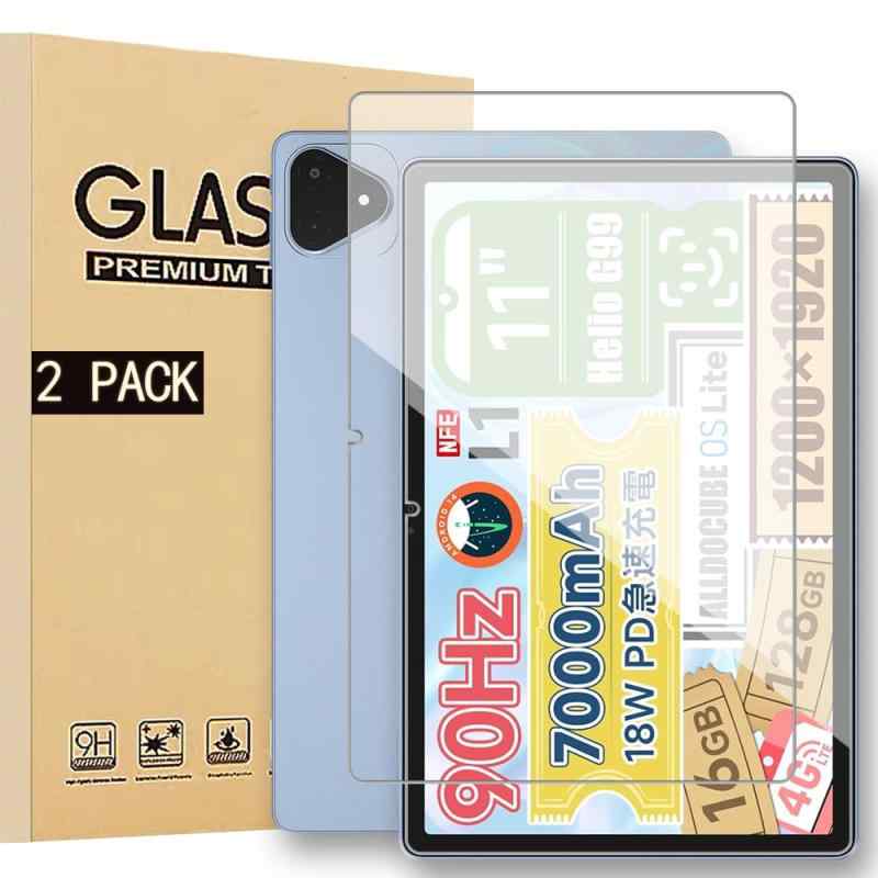 【NSFN】2枚入り BMAX I11S/ALLDOCUBE iPlay60 Pro/iPlay70E フィルム ALLDOCUBE iPlay70E タブレット 11インチ 2025初登場 用のガラスフィルム 液晶保護ガラスフィルム 硬度...