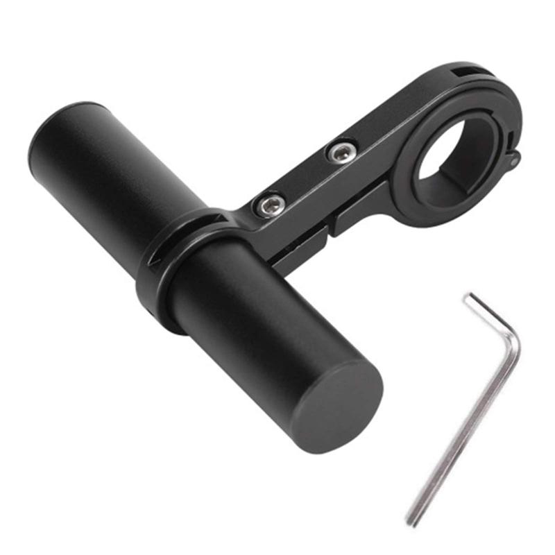 自転車 ハンドルバー 延長ブラケット アルミ合金製 自転車ホルダー 軽量 エクステンションマウント アクセサリー ホルダー 取り付け簡単