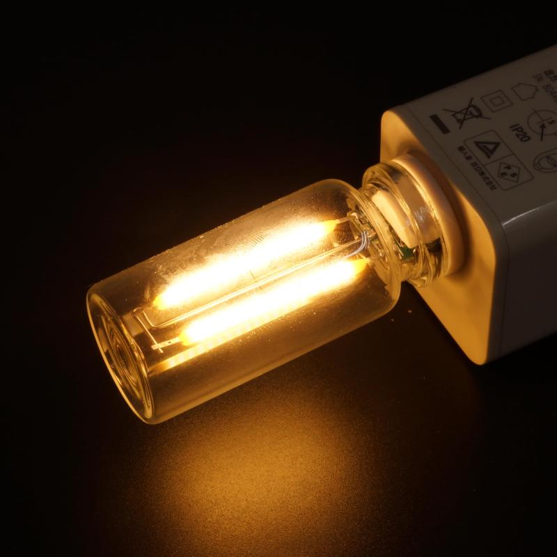 prendre USB LED ライト レトロ風 ガラス ボトル 調光機能 USB給電 タッチスイッチ 車内 室内 オフィス キャンプ 小型 軽量 PR-UL22LED発光部分がガラスボトル覆われたレトロ風なUSB式のLEDライト。ボトル上...