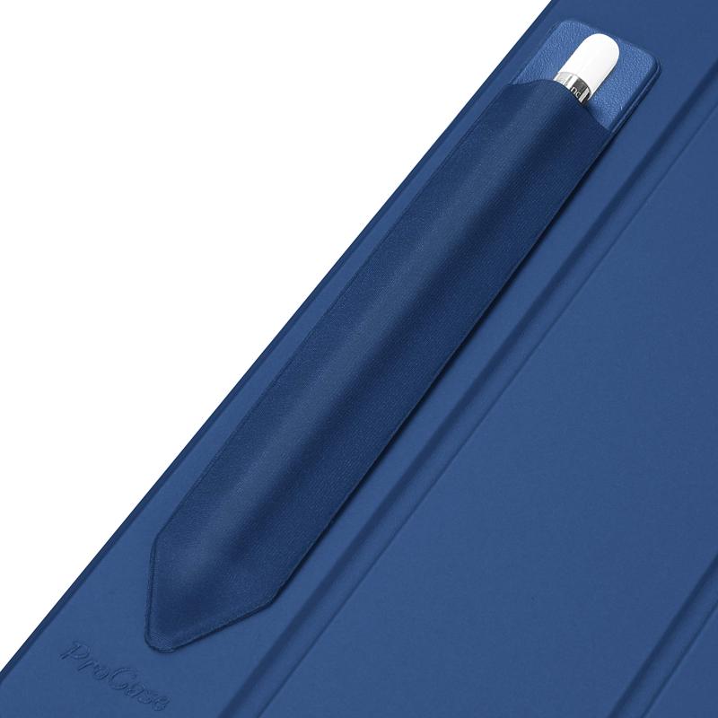 ProCase ペンシルホルダー ステッカー iPadスタイラスペン用粘着スリーブ【対応端末】Apple pencilその他の同様サイズのスタイラスペン。【高保護性】高品質のPUレザーは、傷、衝撃、ほこりに対する優れた保護を提供しております...