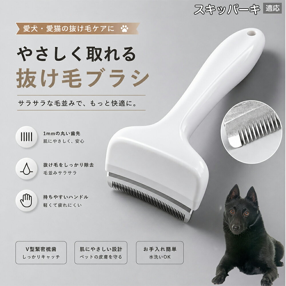 驚くほど取れる、プロ仕様の除毛ブラシです。密なV字刃が健康な毛を傷つけず、不要な死毛だけを効率よく取り除きます。長毛種やダブルコートのワンちゃん・ネコちゃんに最適で、毎日のブラッシング時間を大幅に短縮できる時短ケアアイテムです。 商品詳細 ...
