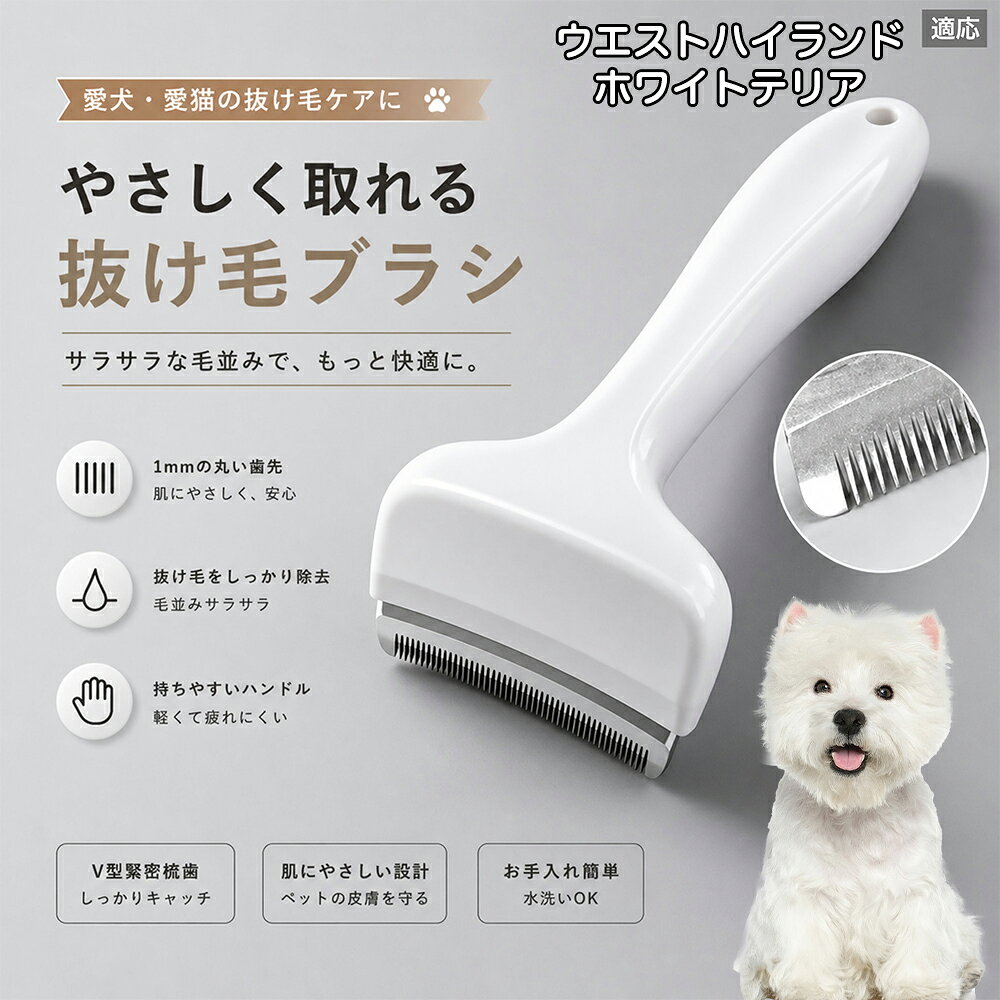 驚くほど取れる、プロ仕様の除毛ブラシです。密なV字刃が健康な毛を傷つけず、不要な死毛だけを効率よく取り除きます。長毛種やダブルコートのワンちゃん・ネコちゃんに最適で、毎日のブラッシング時間を大幅に短縮できる時短ケアアイテムです。 商品詳細 ...