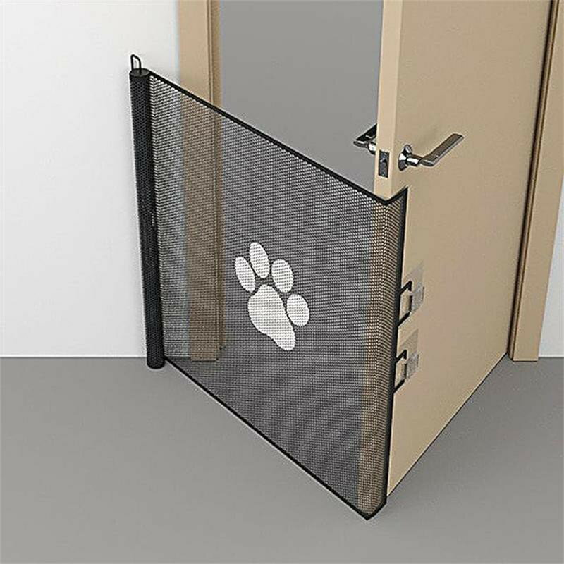 メーカー希望小売価格はメーカーカタログに基づいて掲載しています【片手操作】：伸縮の安全ゲートで、大人には簡単に操作できますが、子供やペットには非常に難しいです。非常に簡単な操作で、フェンスを開けて、反対側のテープをかけるだけです 【簡単にイ...