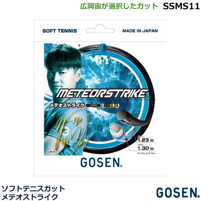 モニターの色の違いにより、実際の商品と色味が異なる場合がございます。 ソフトテニスプレイヤー広岡宙が選択した「すべてを貫くパワー」、「自信に繋がるホールド感」その両方を兼ね備えた、相手を制圧するハイエンドハイブリッドガット。品名 ゴーセン　...