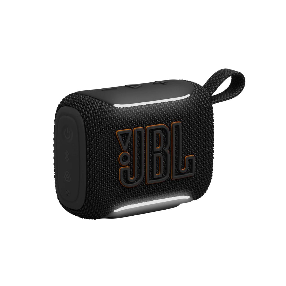 パワフルなJBLプロサウンドを、ポケットサイズで。 光と音で楽しむ、ウルトラポータブルBluetoothスピーカー JBL Go 5は、手のひらサイズのコンパクトな筐体から、クリアで力強いJBLプロサウンドを楽しめるポータブルBluetoo...