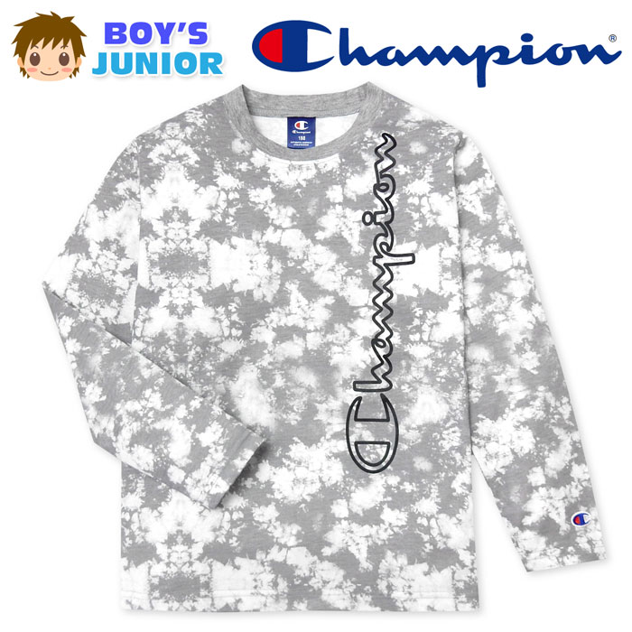 コメント タイダイ調総柄デザインにロゴプリ ントがかっこいいChampion長袖Tシ ャツ。天竺素材で肌触りも柔らかく いつでも快適な着心地♪普段使い、 通学、スポーツ時にも活躍するアイ テムです☆ 特長 ・Champion(チャンピオン)...