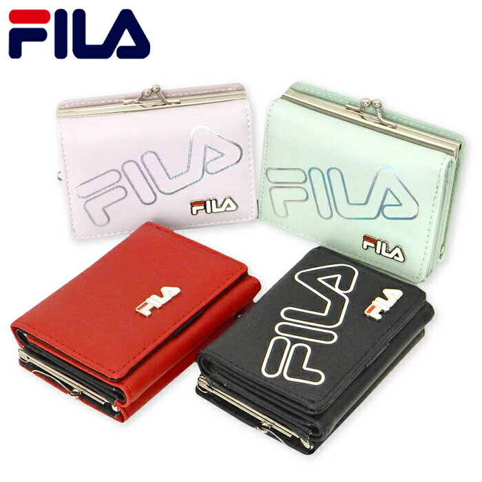 コメント ロゴデザインがおしゃれなFILA/フ ィラ ブランド3つ折りウォレット。 中身をすっきり整理できる充実の収 納性がポイント♪子供から大人にも 、幅広い年代でご使用いただけます 。 特長 ・FILA(フィラ) ・3つ折りウォレット　...