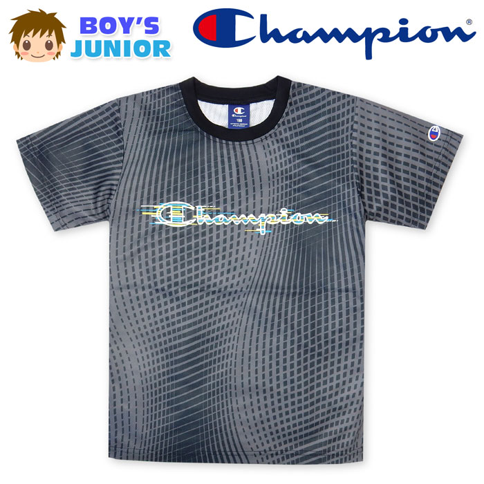 コメント 通気性抜群の裏メッシュで爽やかな 着心地と涼しさをキープしてくれる 男児ジュニアChampionブランドTシ ャツ☆クールなロゴデザインが魅力 気。夏のスポーツシーンから普段着 まで幅広く活躍します♪ 特長 ・Champion(チ...