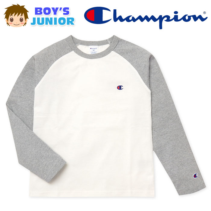 コメント 飽きのこないシンプルさが魅力のCh ampion長袖Tシャツ☆本体綿100％で 肌触りも柔らか、着心地抜群の一枚 。普段使い、通学、スポーツ時など 幅広く活躍します♪ 特長 ・Champion(チャンピオン) ・長袖Tシャツ　・ラ...