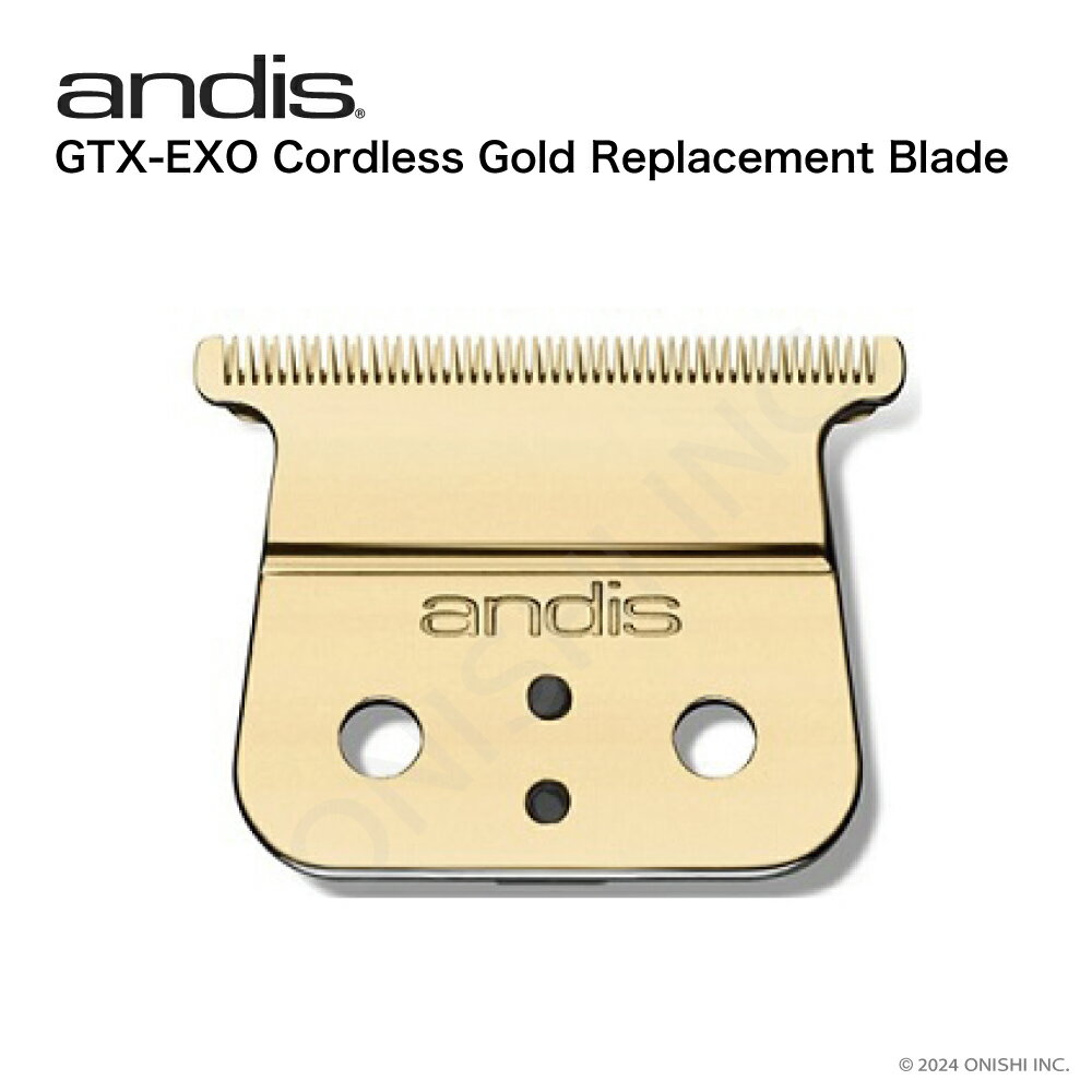 ANDIS GTX-EXO 74155ORL-S (OLD-74105) コードレストリマー用の替刃です。 モデル GTX-EXO 型番 74110 注意事項 ●お使いのモニター・液晶の設定や照明など、ご覧いただいている環境により実際の色味...