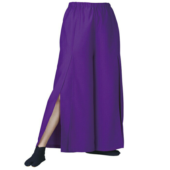 ワイドタイプのパンツに、深めのスリットが入っています。 夏でも涼しくて、動きやすいパンツです ポリエステル100% 総丈 M 94cm　L 102cmメーカー希望小売価格はメーカーカタログに基づいて掲載しています　