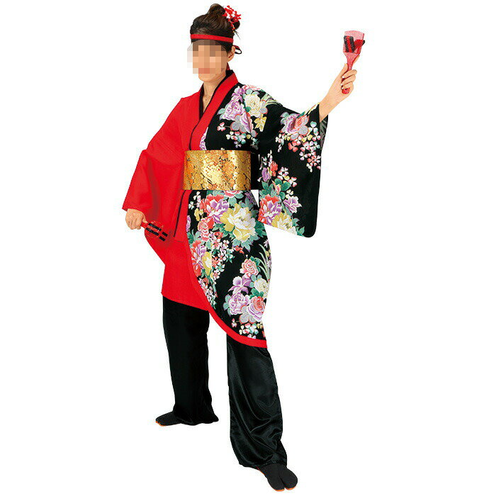 *打ち合わせ半纏 （左前身丈110cm：右前身丈90cm：身幅70cm：袖丈50cm） 主素材／ポリエステル 100% サイズ：フリー（レディース） ※打ち合わせ半纏のみの販売になります。モデル着用のその他商品は別販売となります。 商品画像...