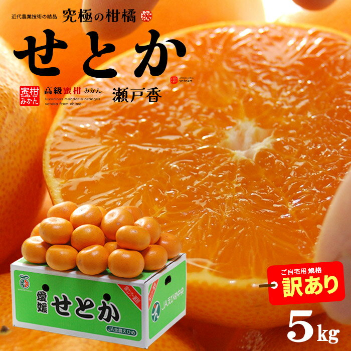 商品名 露地栽培　訳ありせとか 内容量 約5kg（M〜4L） ※基本的に簡易茶箱段ボールでのお届けとなります。 ※訳あり品につきサイズの指定はお受けできません。 産地 愛媛県 保存方法 常温保存 ※風通しの良い涼しい場所で保管してください。...