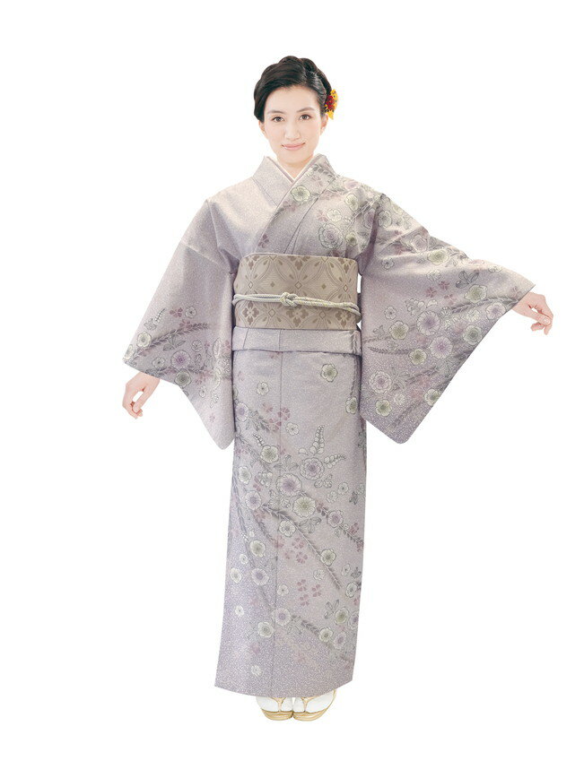 　 　 　 　H・L(アッシェル)ブランド 仕立上がり訪問着 　　　(ポリエステル素材なのでお手入れも簡単) 　【訪問着】　　ポリエステル100％ 　　　　　　　　　　・　身丈：165cm 　　　　　　　　　　・　袖丈：49cm 　　　　　...