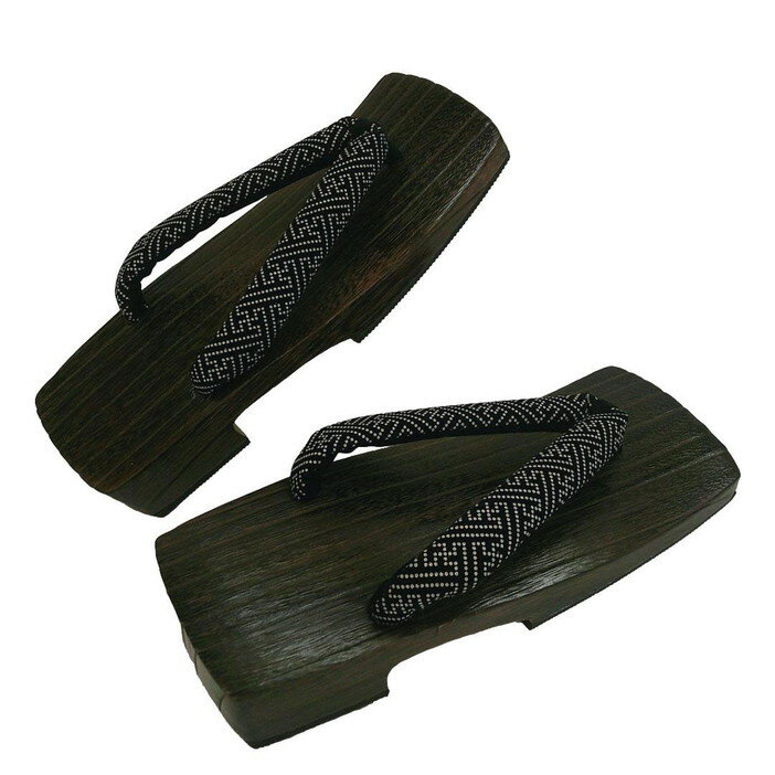 印伝調の高級感漂う鼻緒です、右近型の台は高級桐を使用したこだわりの一足です！ 阿波の桐下駄・・桐工芸は徳島県の地場産業工芸品です。 男の下駄・右近型　※ご注文サイズに組み上げてからのお届けとなります。（製作日数おおよそ2週間） 高級桐素材　...