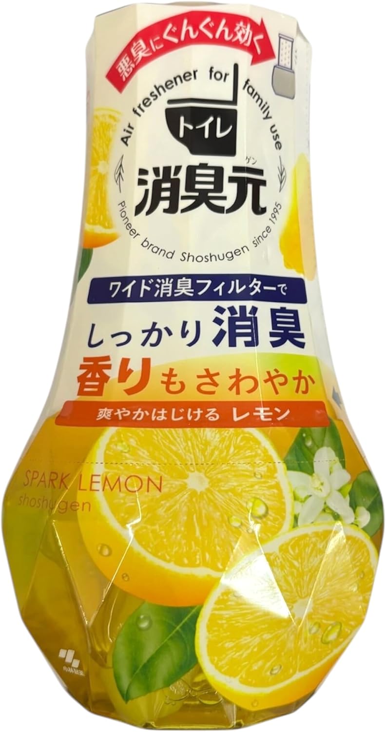 ◆こちらの商品の、送料無料・まとめ買い購入（6個）は こちらのページへ ●ぶっといろ紙がトイレのイヤなニオイを強力消臭します。 ●ろ紙を引き上げるタイプなので消臭・芳香効果を3段階で調整できます。 ●大容量400mLだから効果が長持ちします...