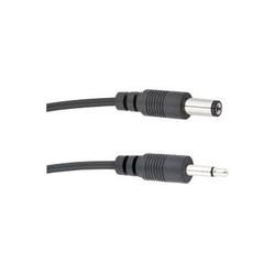 3.5mmミニプラグ (ストレートプラグ) - 45.7cm Pedal Power側が2.1mmストレートプラグ、エフェクター側が3.5mmミニプラグのケーブルです。　