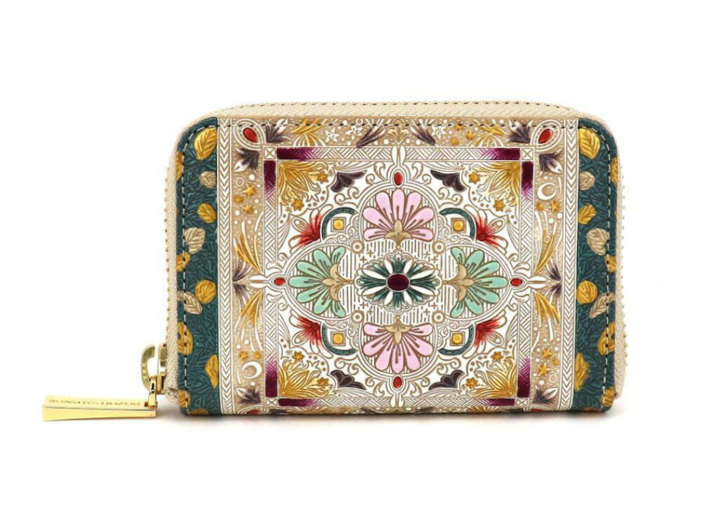 商品情報 「チャックの小銭入れが好き！」そんな方のためのベーシックなお財布です。内部を3部屋に仕切り、ポケットも2ヵ所つけました。カード入れとしても使えるサイズの、便利な小さいお財布です。※下記画像はアイテム形状のサンプルです。柄はメイン画...