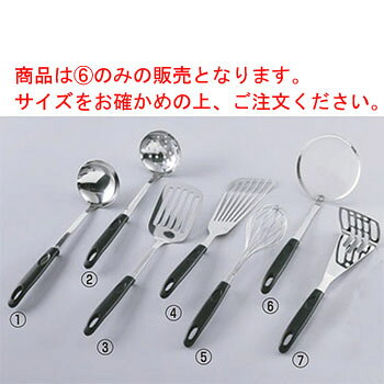 商品は6のみの販売となります。サイズをお確かめの上、ご注文ください。 シーズキッチンツール ハンドル：抗菌剤入ポリプロピレン(耐熱110℃) 金属部：ステンレス 【サイズ】φ120×315mm