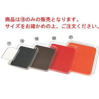商品は18のみの販売となります。サイズをお確かめの上、ご注文ください。 【トレーサイズ】264×187×16mm 【マット（内寸）サイズ】223×146mm 【材質】トレー／メタクリル樹脂 マット／EVA樹脂