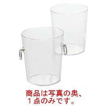 輸入品につき輸送中に発生する多少のキズが入る場合がございます。 商品は写真の奥、1点のみです。 【外寸】φ203×H230mm ポリカーボネイト製 ● シンプルなデザインで透明なワインクーラーは、プラスチック製品であることを忘れさせるほど美...