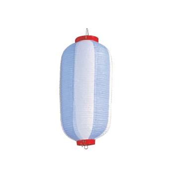 【サイズ】φ240×600mm(つるの先からリングまでのサイズ) 【材質】ビニール製 ※ソケットコードは「ビニール提灯用ソケットコード」を参照下さい。