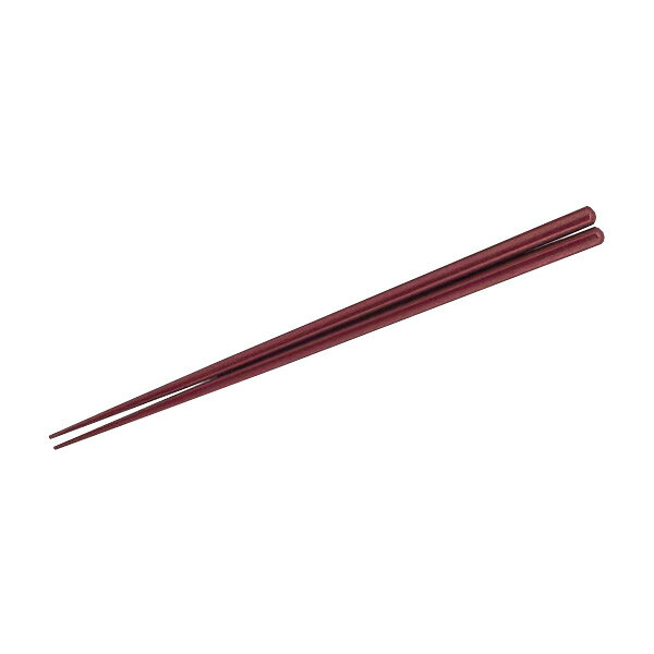 商品名耐熱箸(50膳入) 21cm エンジ材質：シンジオタクチックポリスチレン耐熱温度：240℃●スチーム洗浄や煮沸消毒ができます。●箸先は四角で物がつかみやすい形状です。