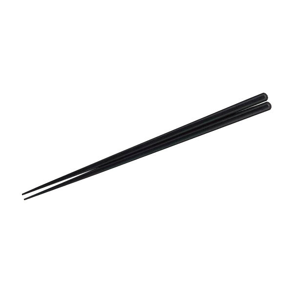 商品名耐熱箸(50膳入) 21cm ブラック材質：シンジオタクチックポリスチレン耐熱温度：240℃●スチーム洗浄や煮沸消毒ができます。●箸先は四角で物がつかみやすい形状です。