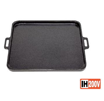 商品名S鉄 オイル焼 25cm外寸：250×250×H16mm