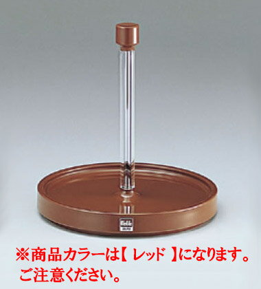 ノーブルシリーズ ※こちらの商品カラーは【 レッド 】になります。カラーをご確認の上、ご注文下さい。 商品名 回転カスター レッド サイズ：φ192×H197mm 材質：メタクリル樹脂（耐熱：70℃）