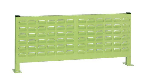 ※こちらの商品はメーカー直送のため代金引換はできません。 小物部品を集中管理が容易。ボックスまたはフックを用途に合わせて使用可能です。 外寸：W884×D110×H385mm カラー：サカエグリーン 質量：8kg JAN:454934712...