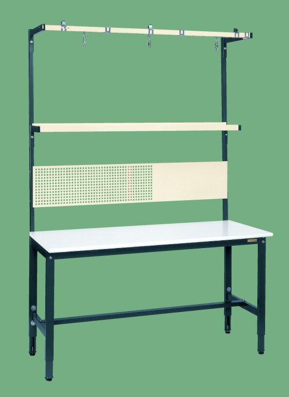 ※こちらの商品はメーカー直送のため代金引換はできません。 高さ740～940mmの範囲で任意の高さに調整可能！！作業に最適な高さに調整してご利用下さい。 外寸：W1534×D635×H2110～2310mm カラー：アイボリー 質量：46k...