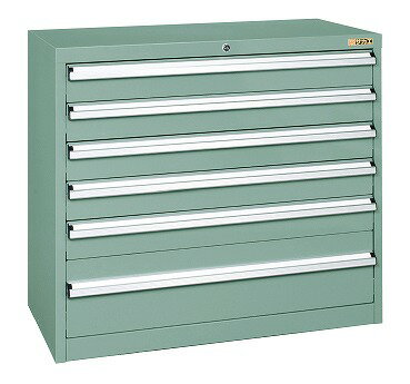 ※こちらの商品はメーカー直送のため代金引換はできません。 重量キャビネットに奥行450mmの薄型が新登場。 外寸：W880×D450×H800mm 質量：90KG 均等耐荷重(引出し1段当り)：100kg 本体色：グリーングレー 特許登録：...