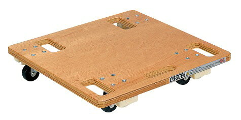 ※こちらの商品はメーカー直送のため代金引換はできません。 当社独自の荷台構造とキャスター配置による安全積み重ね構造 外寸：W450×D450×H85mm 質量：3.2kg キャスター：50φゴム車 スタッキング仕様 特許登録：第344360...