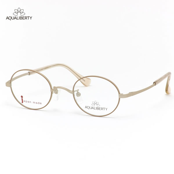 商品基本情報商品カテゴリー：メガネブランド名：AQUALIBERTY (アクアリバティ)型番：AQ22510 BEフレームカラー：ベージュ/マットゴールドレンズカラー：--紫外線カット率：--可視光線透過率：--鼻パッド：ありレンズシェイプ...