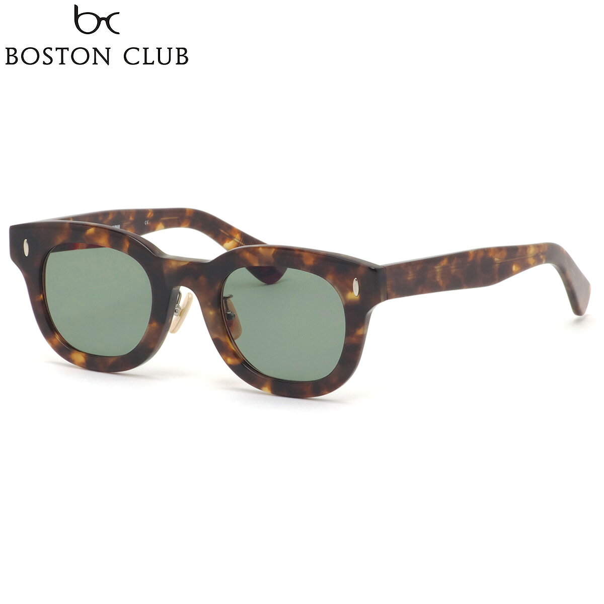 商品基本情報商品カテゴリー：サングラスブランド名：BOSTON CLUB (ボストンクラブ)型番：MIKE S04 フレームカラー：デミ レンズカラー：グリーン紫外線カット率：99%以上可視光線透過率：23%鼻パッド：ありレンズシェイプ分類...