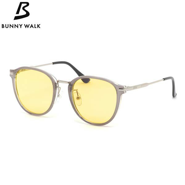 商品基本情報商品カテゴリー：サングラスブランド名：BUNNY WALK (バニーウォーク)型番：BW-027 2Y フレームカラー：アッシュグレイ レンズカラー：イエロー(ナイトグラス)紫外線カット率：99%以上可視光線透過率：83%鼻パッ...