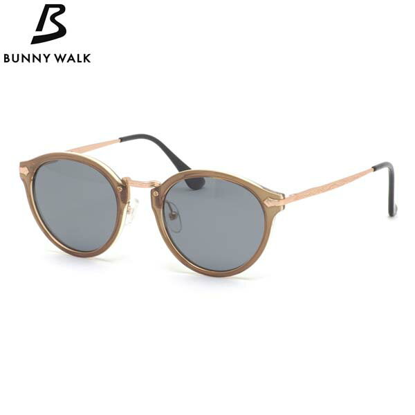 商品基本情報商品カテゴリー：サングラスブランド名：BUNNY WALK (バニーウォーク)型番：BW-028 1F フレームカラー：アッシュベージュ レンズカラー：スモーク(偏光レンズ）紫外線カット率：99%以上可視光線透過率：21%鼻パッ...