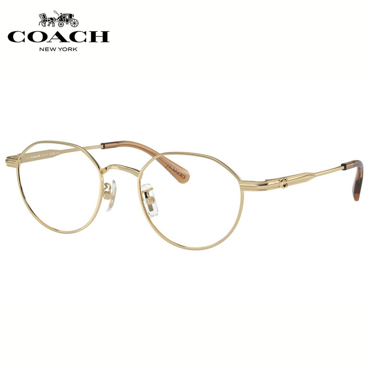 商品基本情報商品カテゴリー：メガネブランド名：COACH (コーチ)型番：HC5173TD 9005 フレームカラー：シャイニーライトゴールド レンズカラー：--紫外線カット率：--可視光線透過率：--鼻パッド：ありレンズシェイプ分類：ボス...