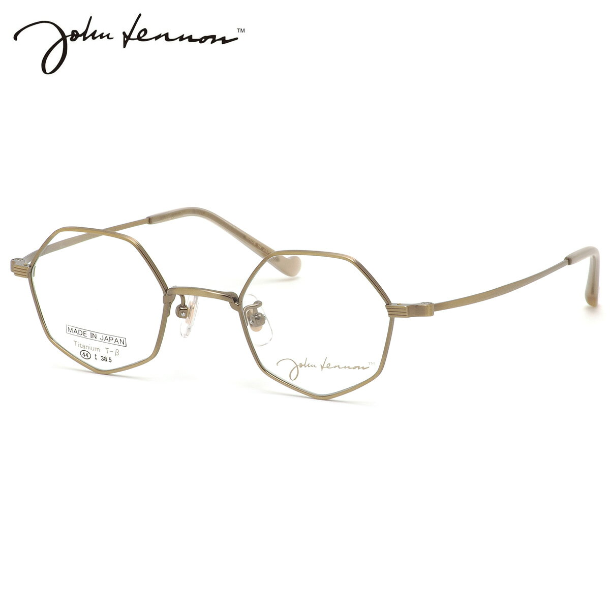 商品基本情報商品カテゴリー：メガネブランド名：John Lennon (ジョンレノン)型番：JL-1126 3 フレームカラー：アンティークゴールド レンズカラー：--紫外線カット率：--可視光線透過率：--鼻パッド：ありレンズシェイプ分類...