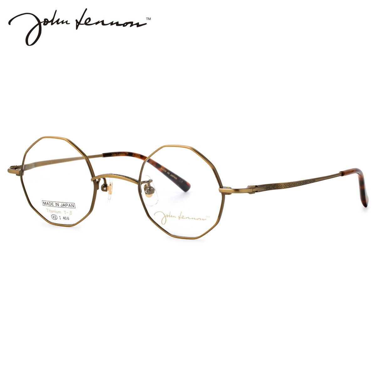 商品基本情報商品カテゴリー：メガネブランド名：John Lennon (ジョンレノン)型番：JL-1129 2 フレームカラー：アンティークゴールド レンズカラー：--紫外線カット率：--可視光線透過率：--鼻パッド：ありレンズシェイプ分類...