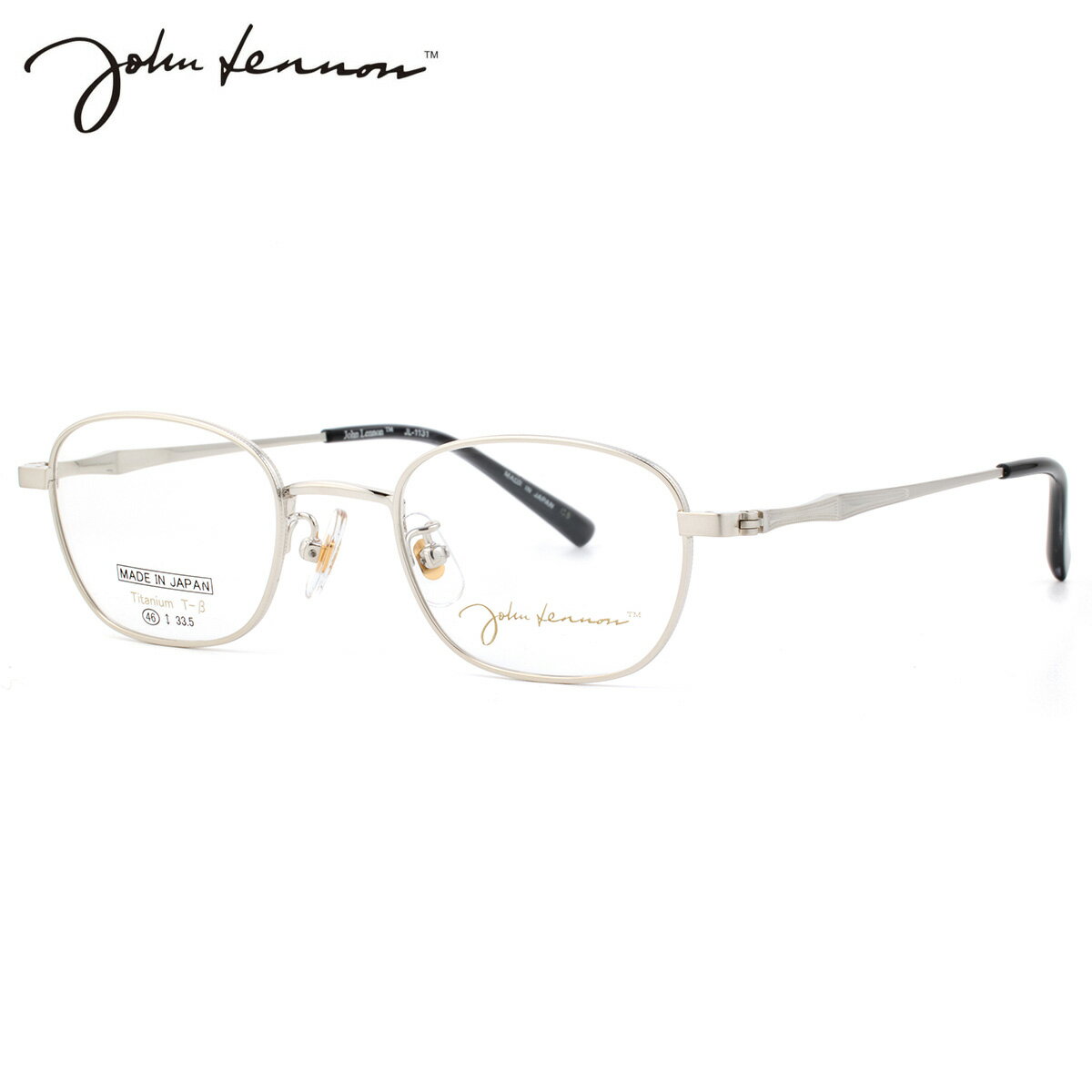 商品基本情報 商品カテゴリー：メガネ ブランド名：John Lennon (ジョンレノン) 型番：JL-1131 1 フレームカラー：シルバー レンズカラー：-- 紫外線カット率：-- 可視光線透過率：-- 鼻パッド：あり レンズシェイプ分...