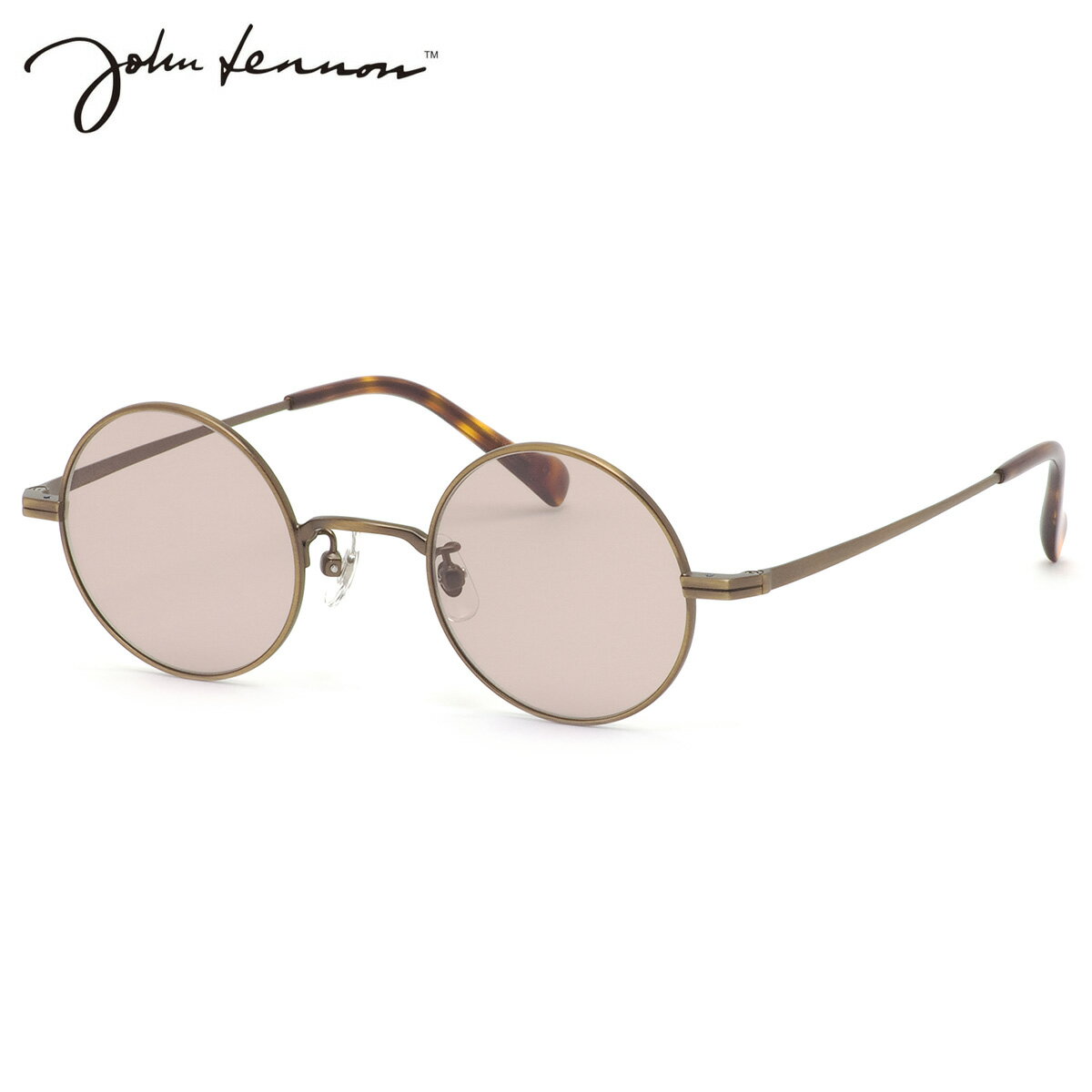 商品基本情報商品カテゴリー：サングラスブランド名：John Lennon (ジョンレノン)型番：JL-550 4 フレームカラー：アンティークゴールド レンズカラー：ライトブラウン紫外線カット率：99%以上可視光線透過率：40%鼻パッド：あ...