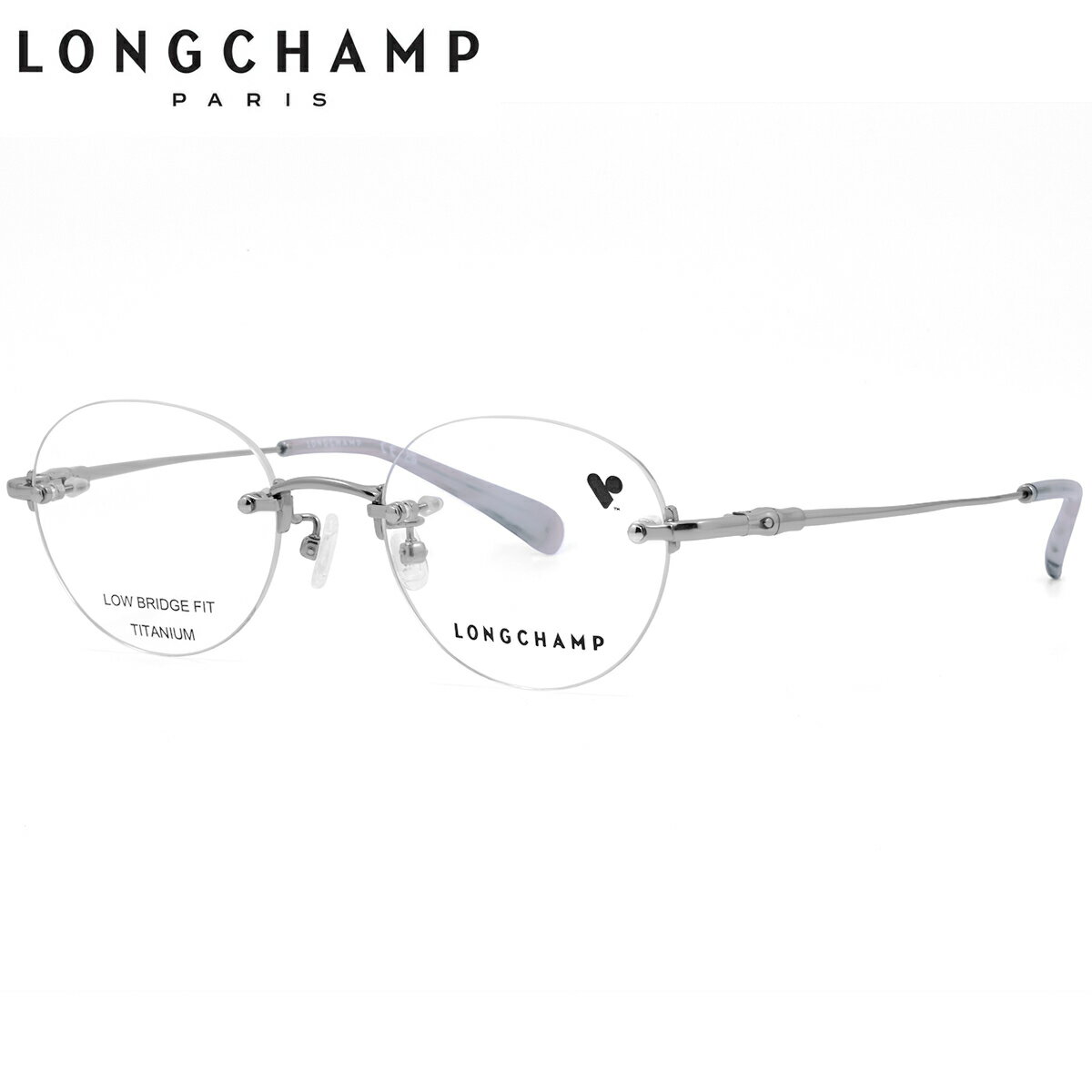 商品基本情報 商品カテゴリー：メガネ ブランド名：LONGCHAMP (ロンシャン) 型番：LO2552LBJ 040 フレームカラー：シルバー レンズカラー：-- 紫外線カット率：-- 可視光線透過率：-- 鼻パッド：あり レンズシェイプ...
