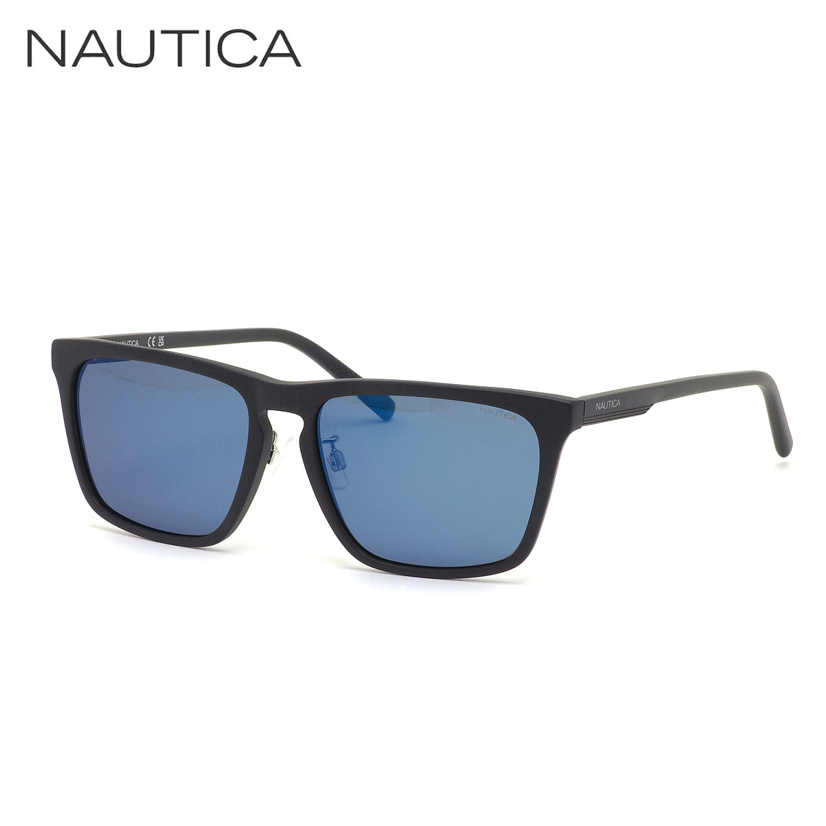 商品基本情報商品カテゴリー：サングラスブランド名：NAUTICA (ノーティカ)型番：N6006SLB 005 フレームカラー：マットブラック レンズカラー：ブルーミラー(偏光)紫外線カット率：99%以上可視光線透過率：13％鼻パッド：あり...