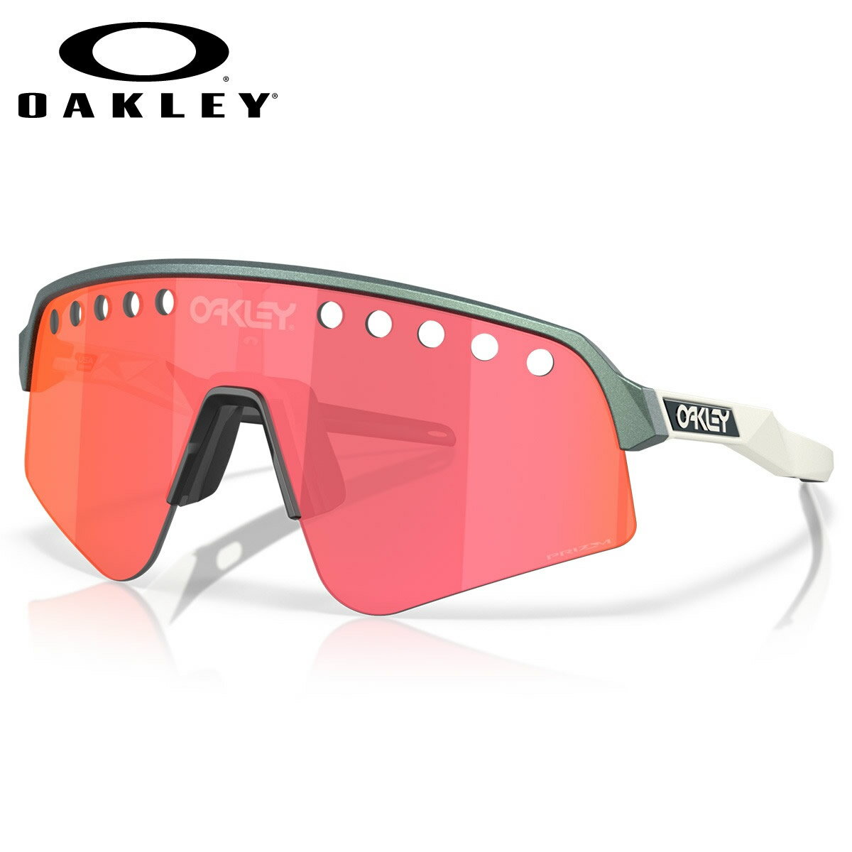 商品基本情報商品カテゴリー：サングラスブランド名：OAKLEY (オークリー)型番：OO9465 31 フレームカラー：マットシルバー/ブルーカラーシフト レンズカラー：プリズムトレイルトーチ紫外線カット率：99%以上可視光線透過率：35％...