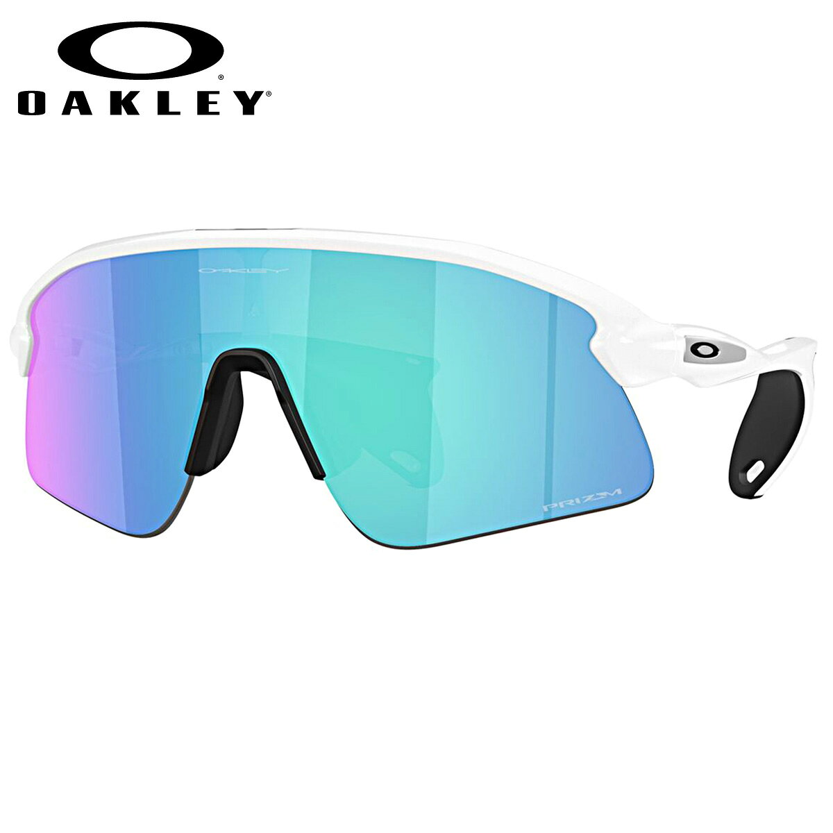 商品基本情報 商品カテゴリー：サングラス ブランド名：OAKLEY (オークリー) 型番：OO9517 04 フレームカラー：マットホワイト レンズカラー：プリズムサファイア 紫外線カット率：99%以上 可視光線透過率：12% 鼻パッド：な...