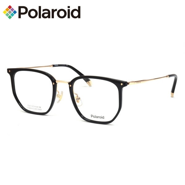商品基本情報商品カテゴリー：メガネブランド名：Polaroid (ポラロイド)型番：PLDCN0011/F 2M2 フレームカラー：ブラック/ゴールド レンズカラー：--紫外線カット率：--可視光線透過率：--鼻パッド：ありレンズシェイプ分...