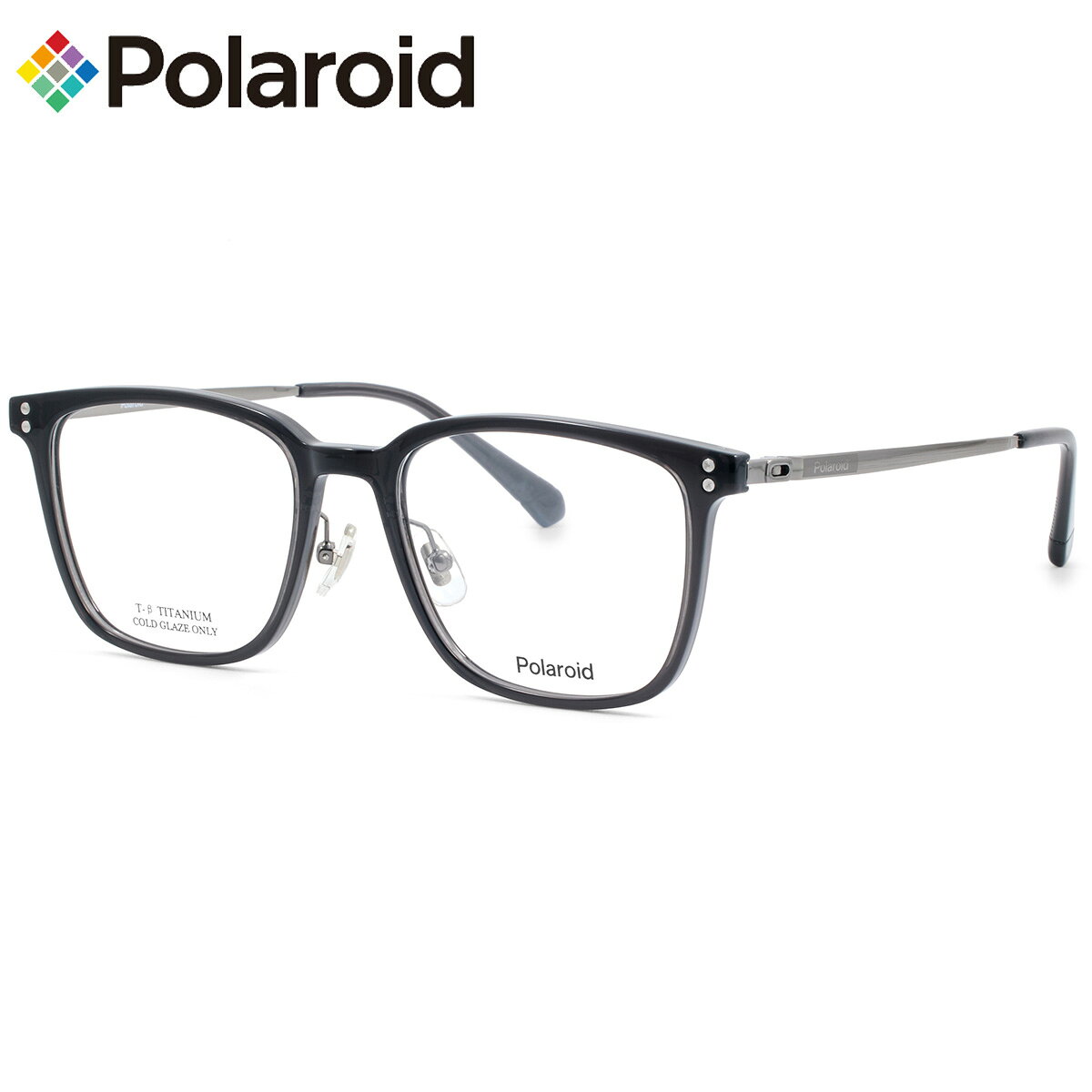 商品基本情報商品カテゴリー：メガネブランド名：Polaroid (ポラロイド)型番：PLDCN0173/F KB7 フレームカラー：グレー レンズカラー：--紫外線カット率：--可視光線透過率：--鼻パッド：ありレンズシェイプ分類：ウェリン...